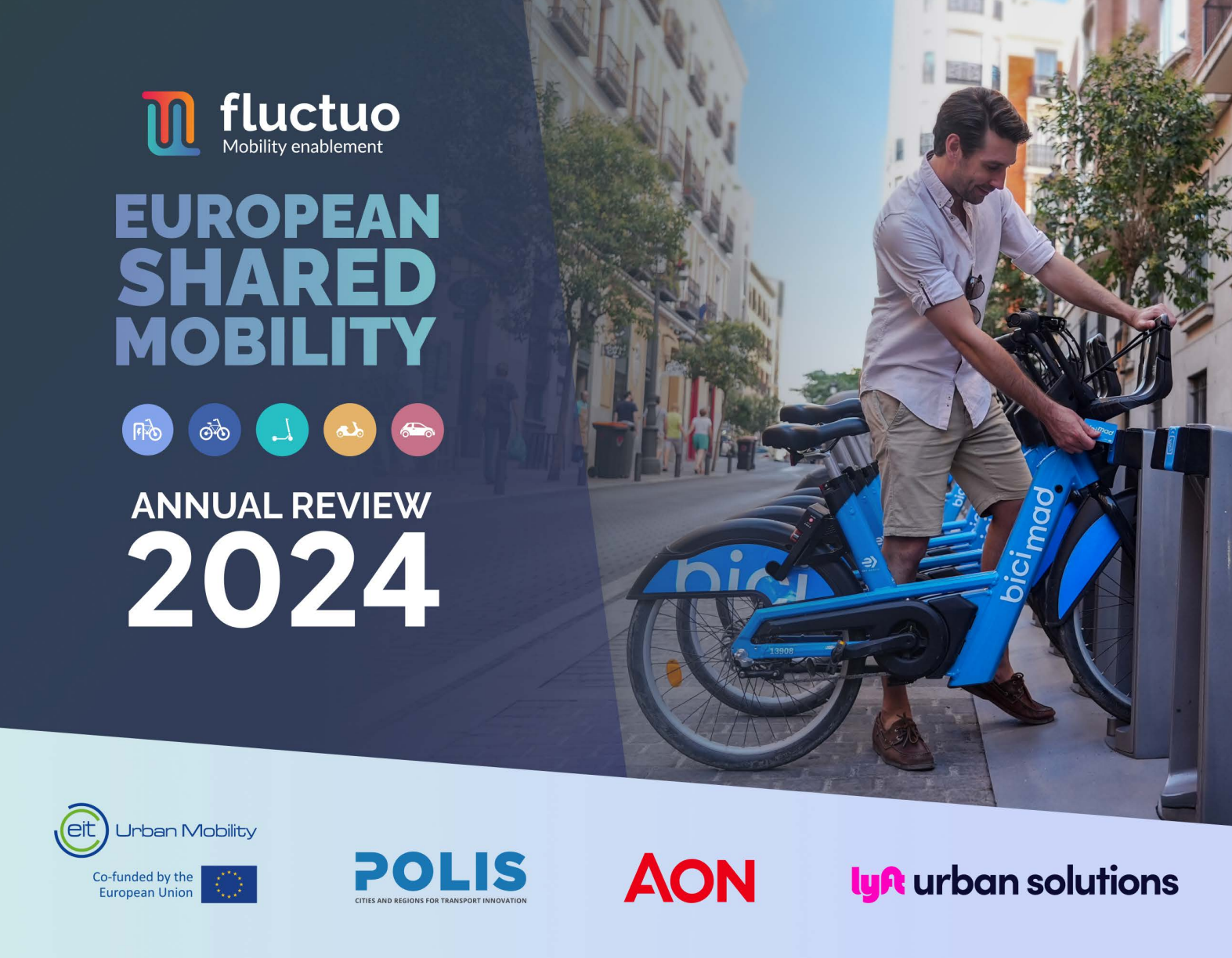(Fluctuo) European Shared Mobility _ Annual Review 2024 : 전기이륜차