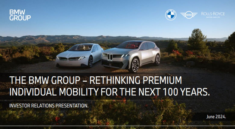 THE BMW GROUP – RETHINKING PREMIUM INDIVIDUAL MOBILITY FOR THE NEXT 100 ...