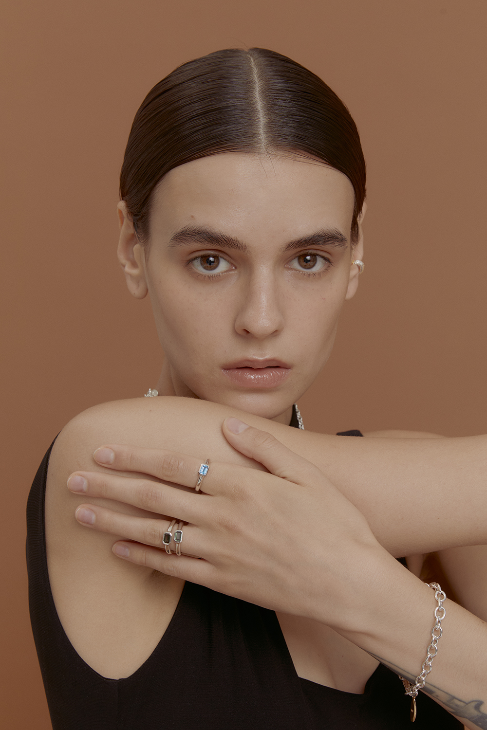 BLUE SHINY LID RING | ETERNAL JOURNEY