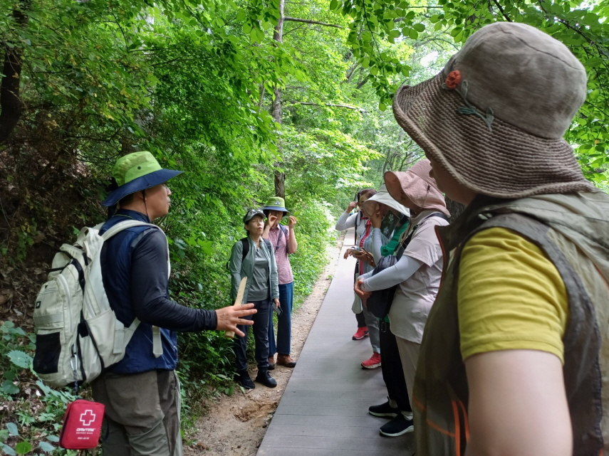 숲산책 3차 식장산 식생즐기기 대전충남생명의숲