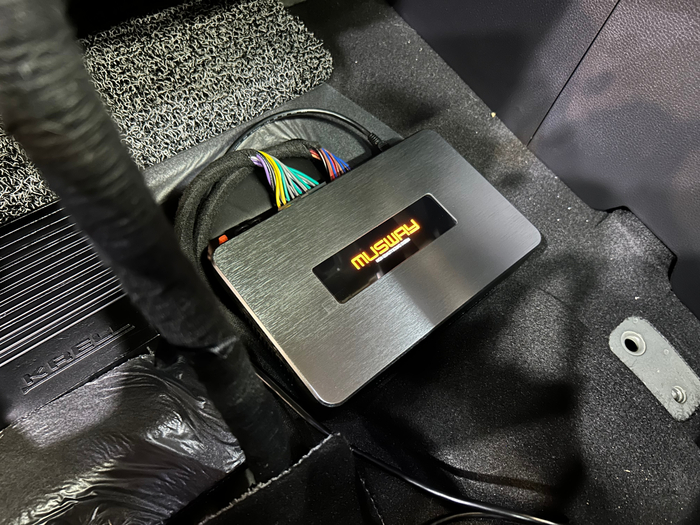 KA4카니발!! 크렐옵션에 무스웨이 DSP앰프만으로 음질개선 가능??"가능!!!!" : 작업 사진들