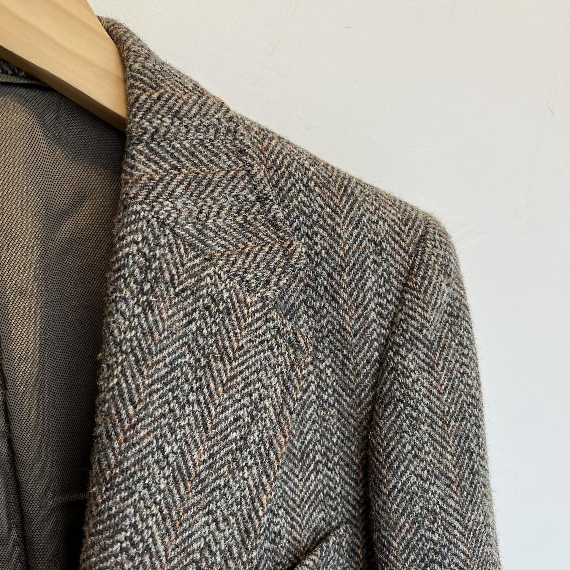 90s Eddie Bauer Harris tweed Jacket : 커넥티드도어 connected door