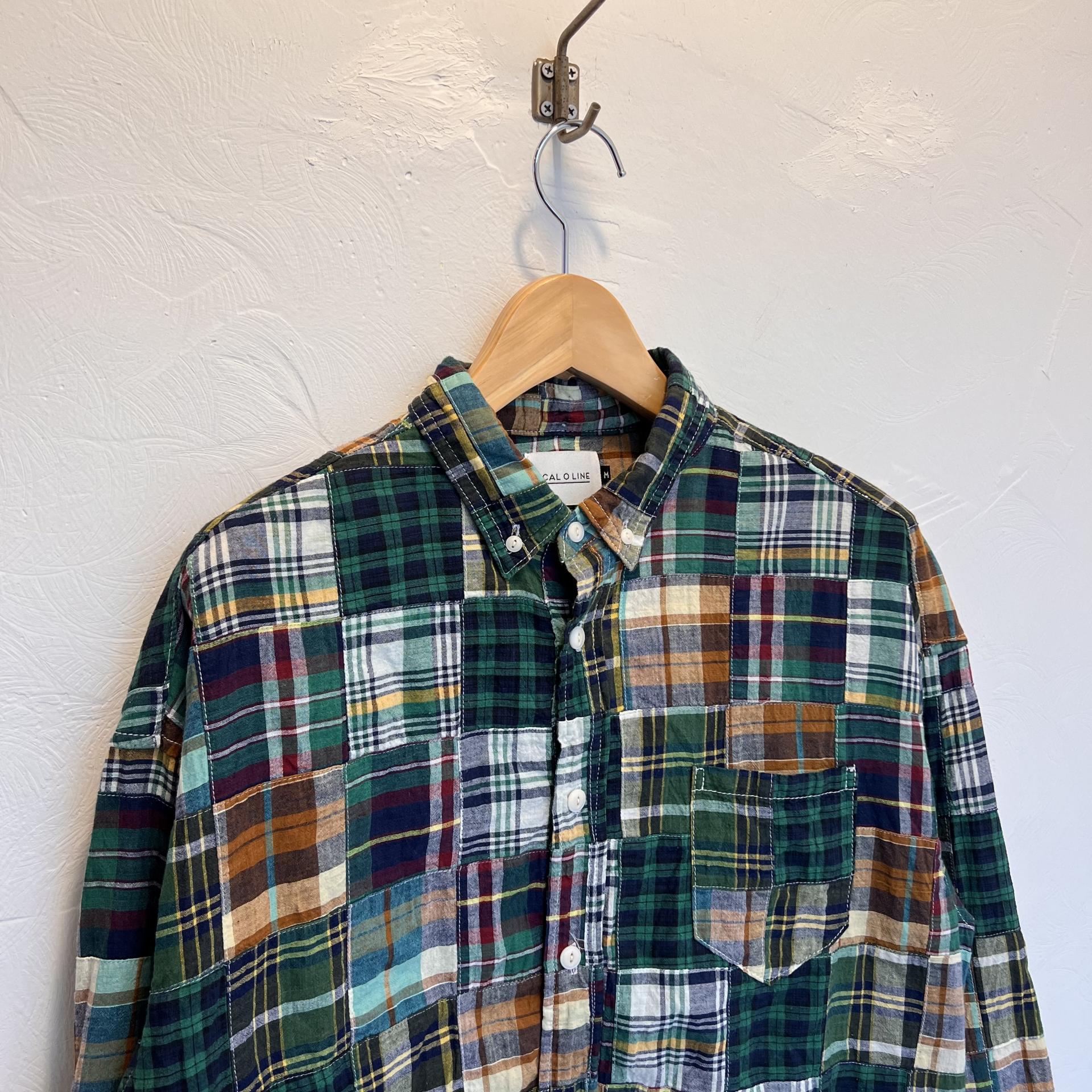 CAL O LINE Patchwork Shirt : 커넥티드도어 connected door