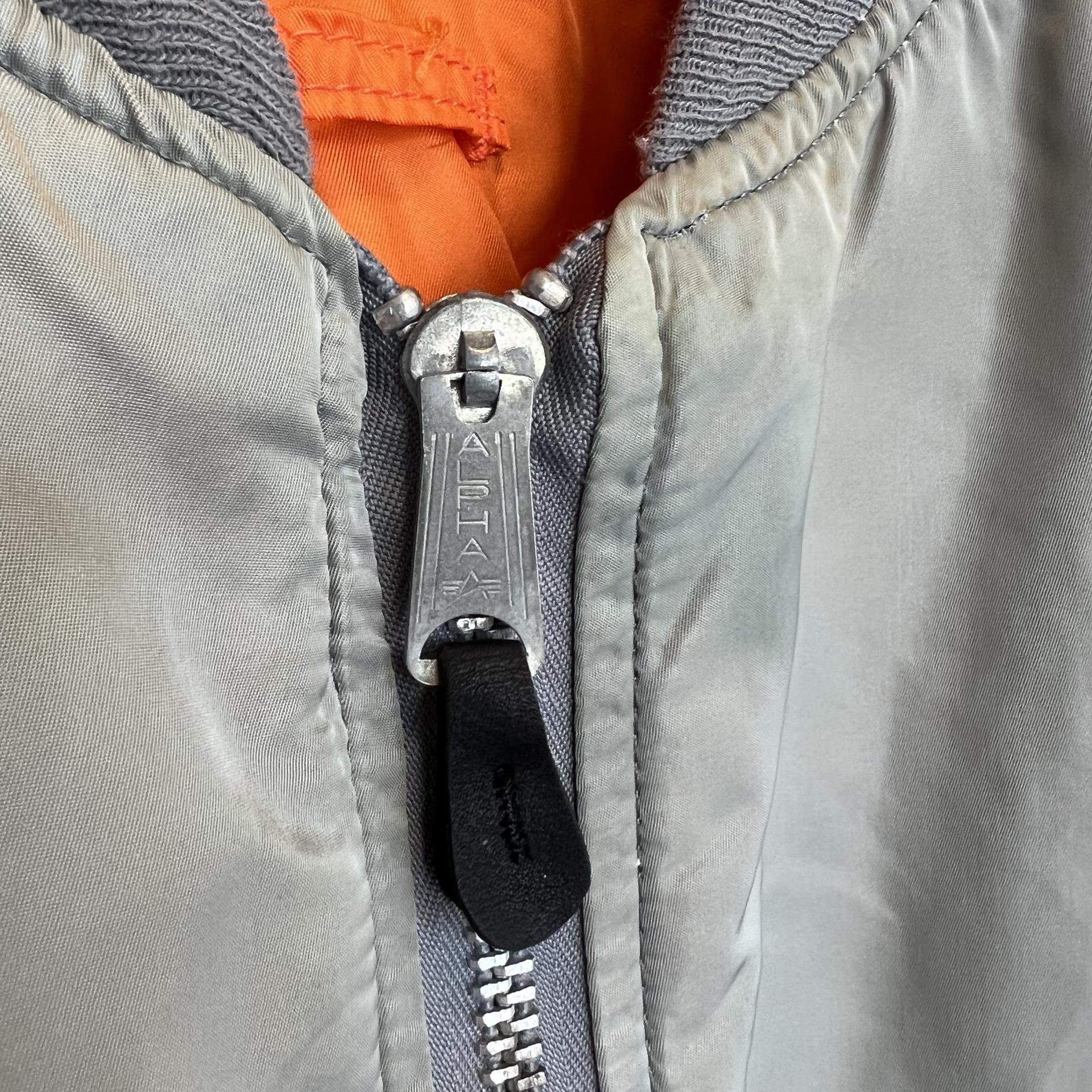 90s USA Alpha Industries MA-1 Flight Jacket : 커넥티드도어 connected door