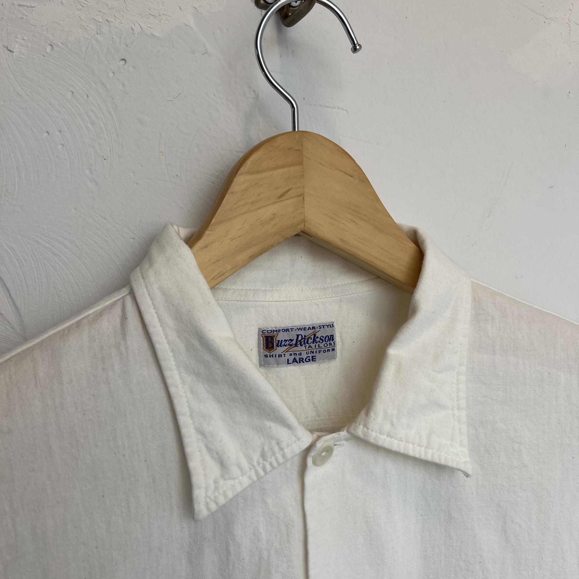 Buzz Rickson USN Chambray Seabees Shirt : 커넥티드도어 connected door