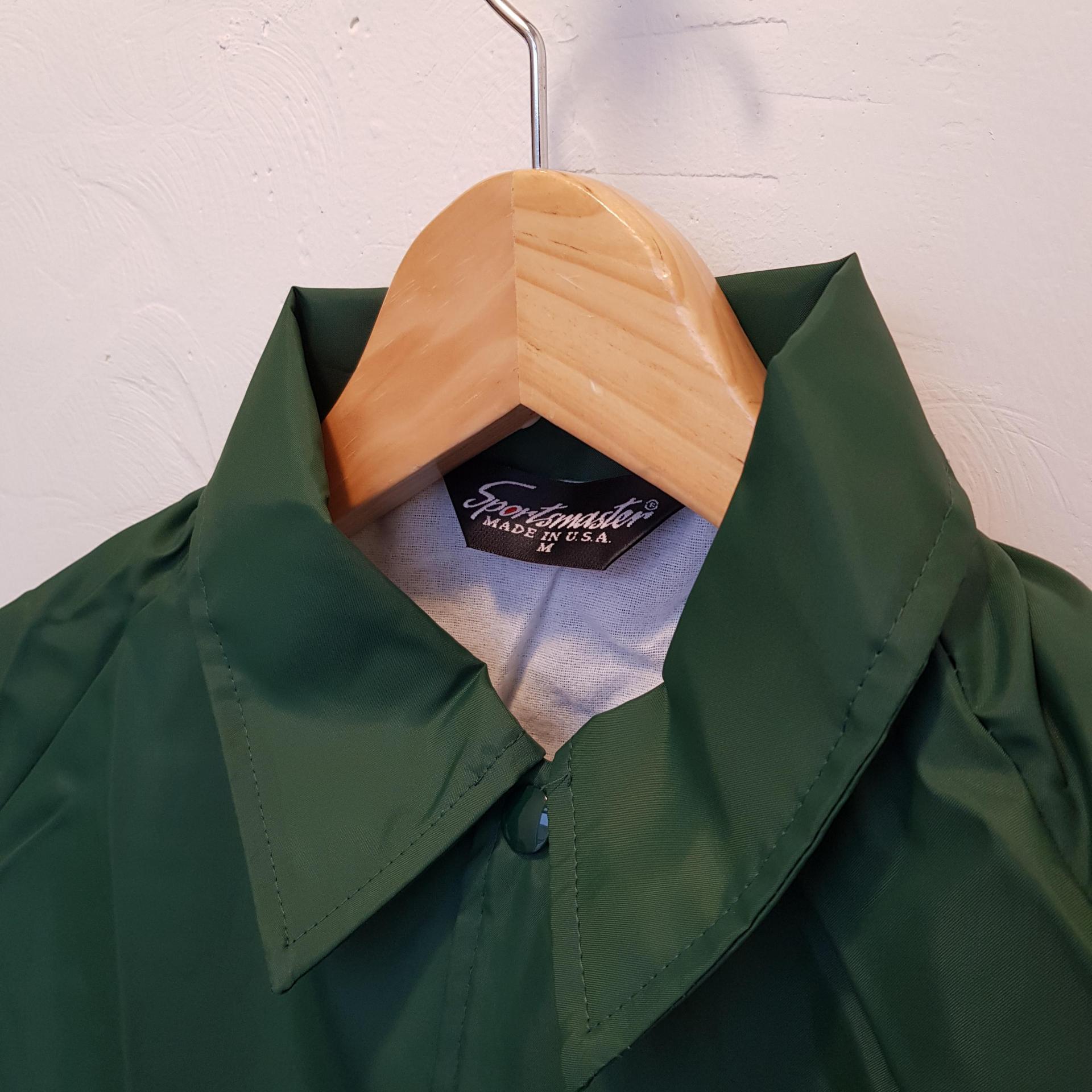 90s Deadstock Sportsmaster Nylon Coach Jacket Green : 커넥티드도어 connected door