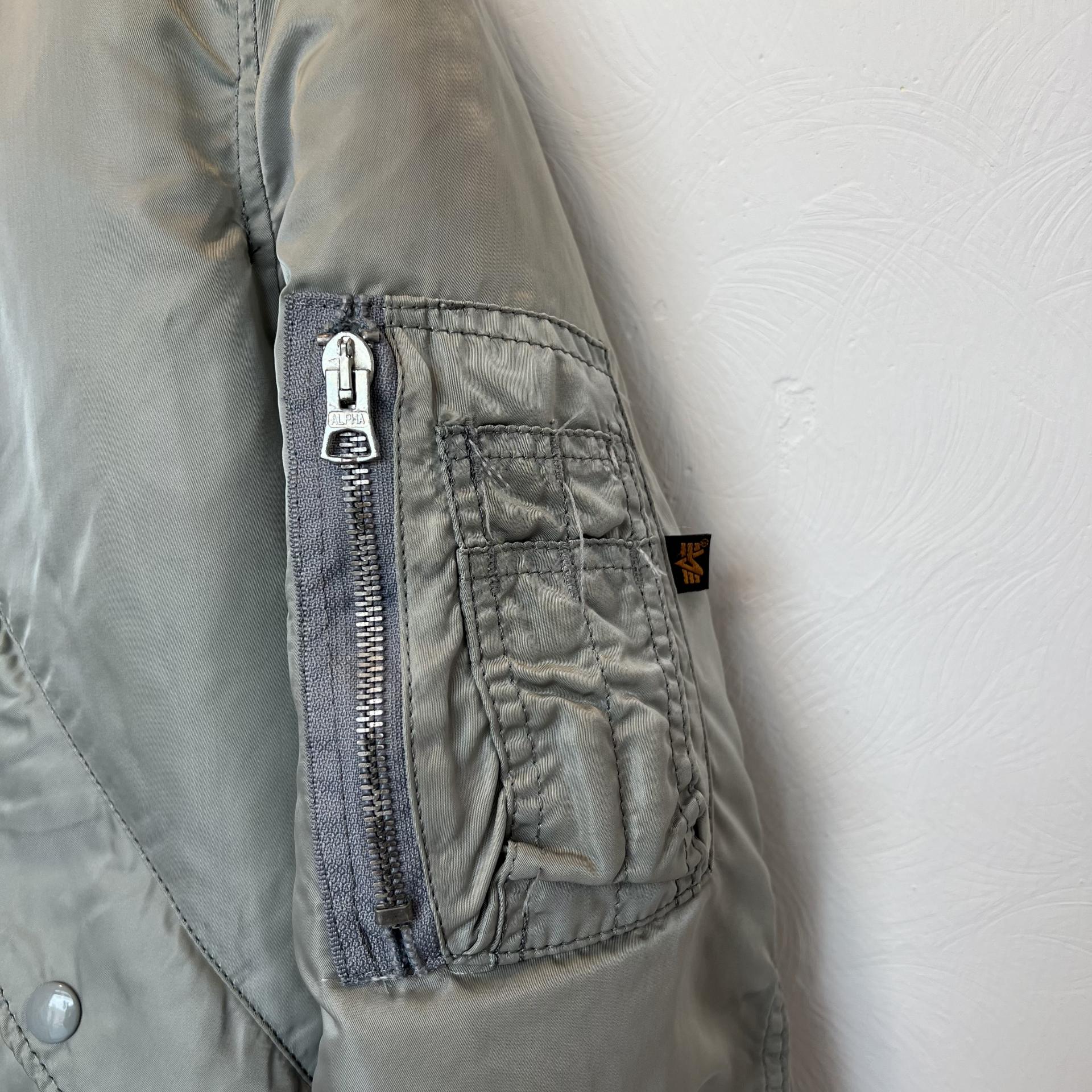 90s USA Alpha Industries MA-1 Flight Jacket : 커넥티드도어 connected door