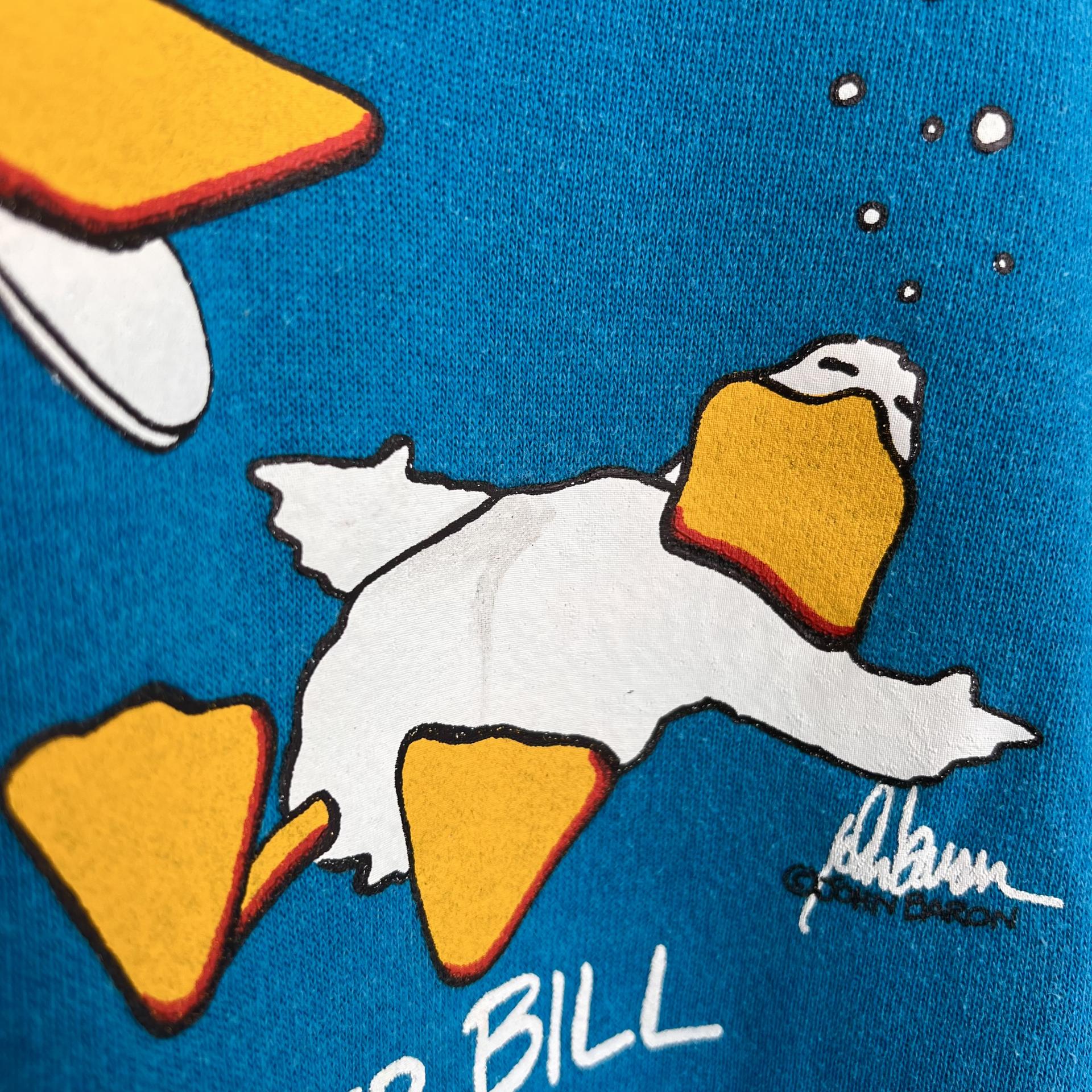 90s USA Another bill Duck Sweatshirt : 커넥티드도어 connected door