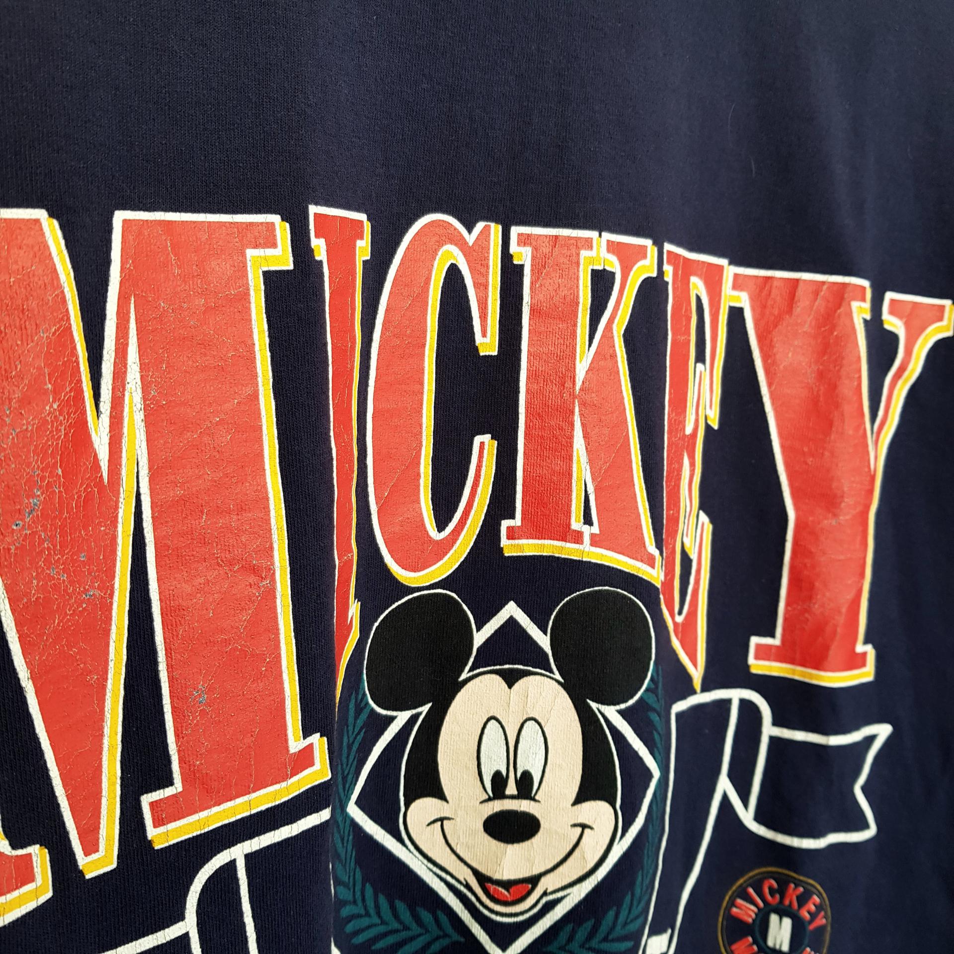 90s USA Mickey mouse IOWA T Shirt : 커넥티드도어 connected door