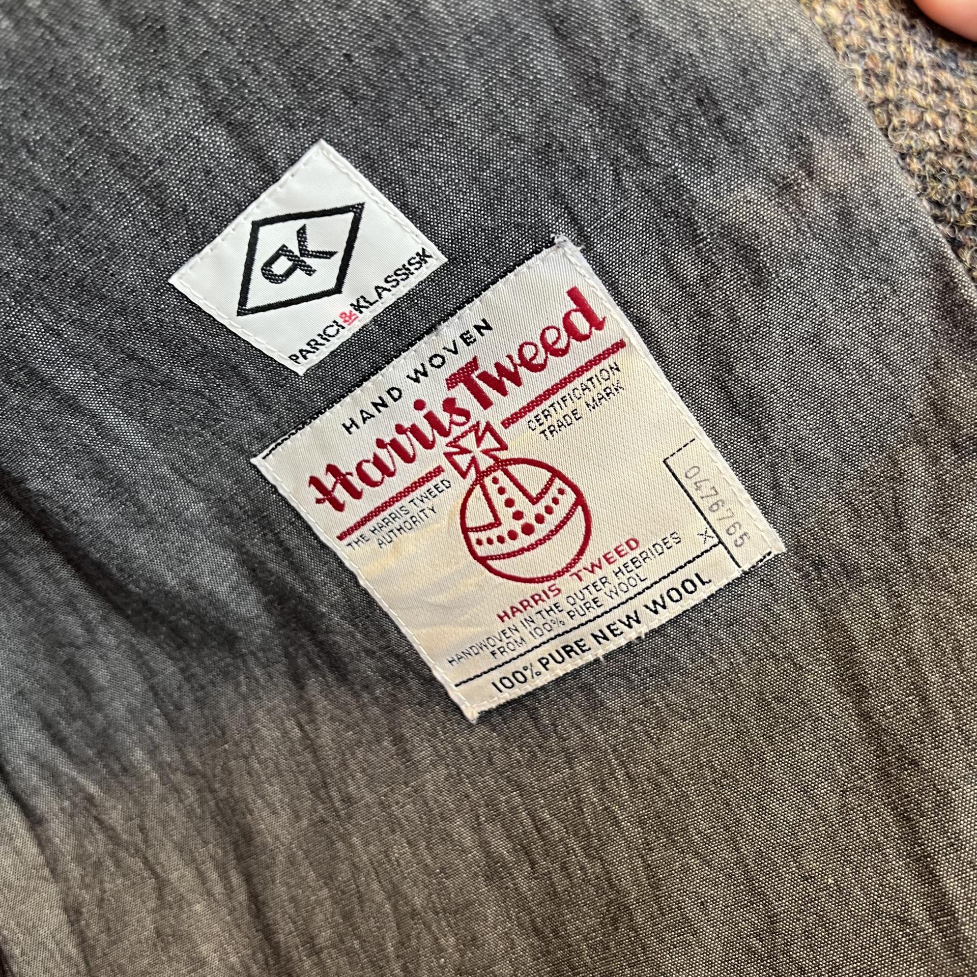 Harris tweed Patchwork Single Coat : 커넥티드도어 connected door