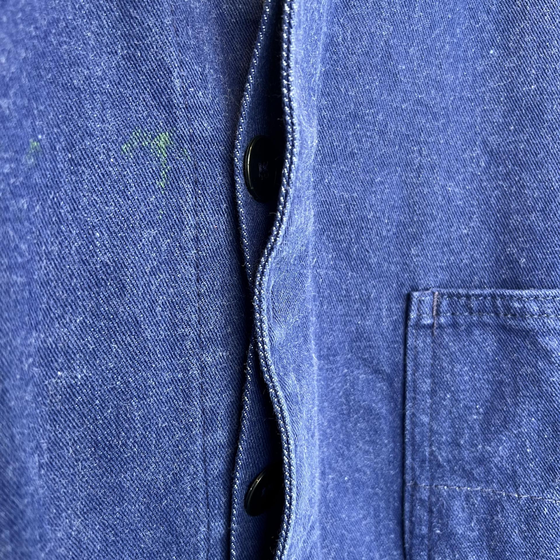 French work Jacket Indigo denim : 커넥티드도어 connected door
