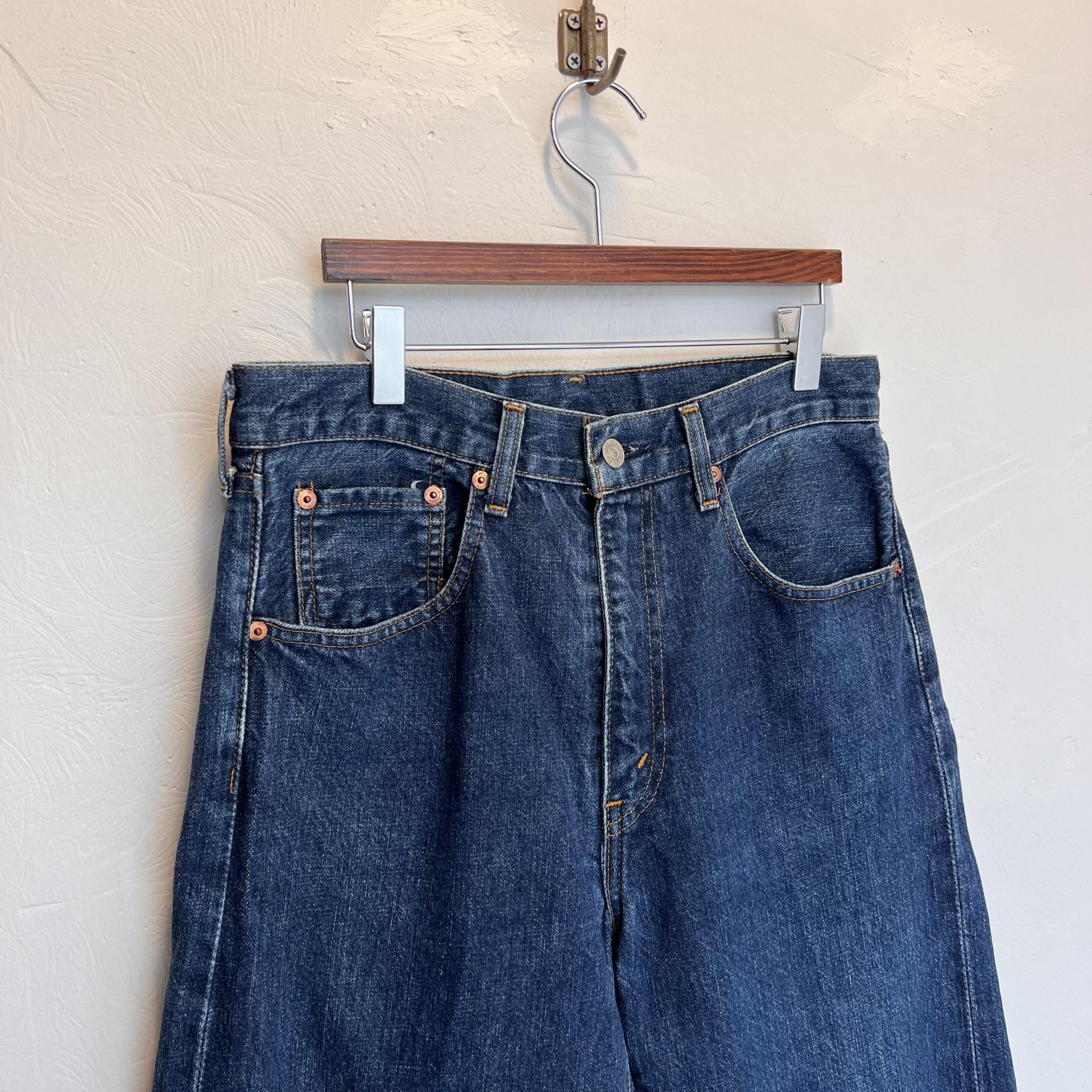 90s Japan Levis 502 Selvedge Straight Medium Blue [29-30] : 커넥티드도어 ...