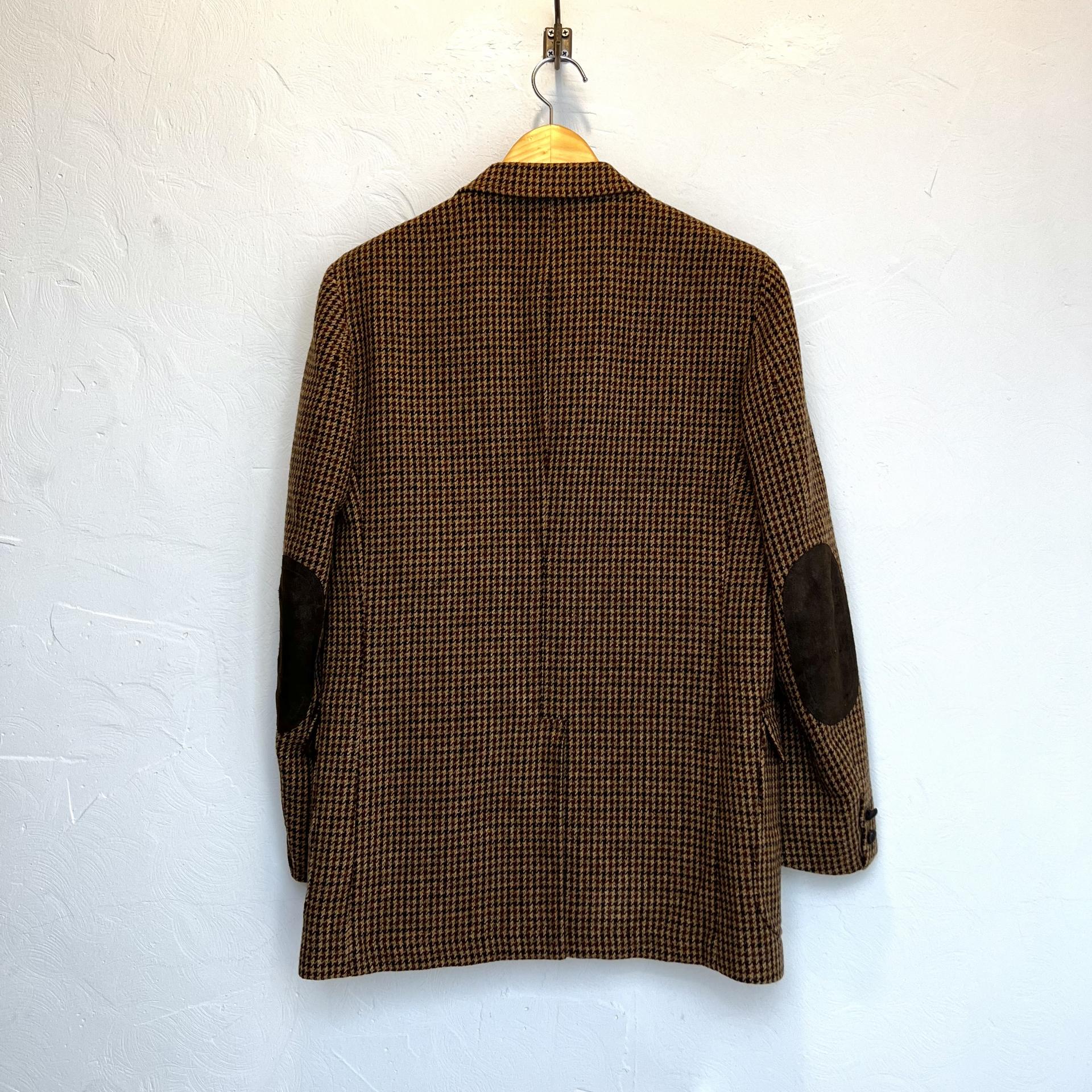 Van Jacket Elbow patch Tweed Jacket : 커넥티드도어 connected door