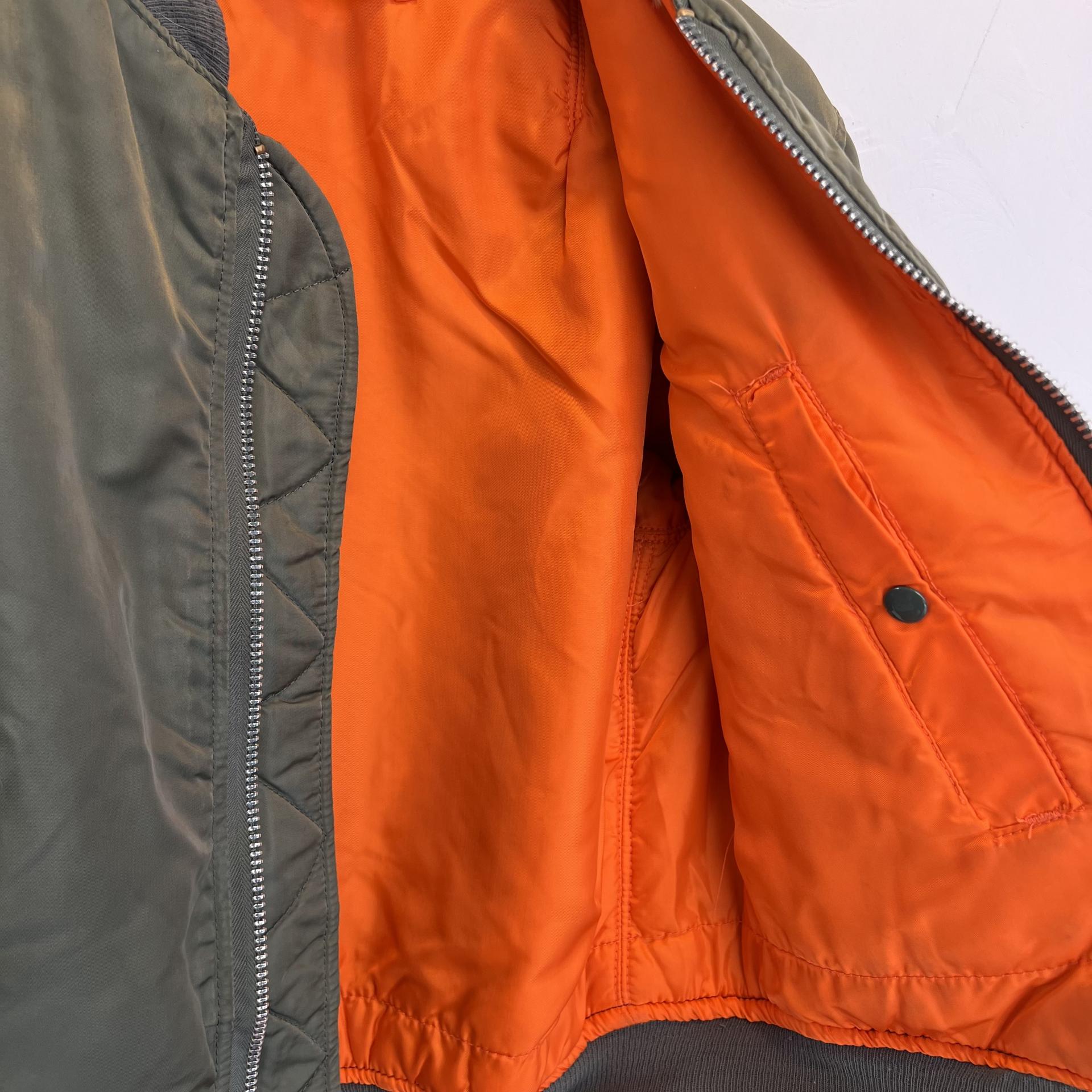 90s USA Alpha Industries MA-1 Flight Jacket : 커넥티드도어 connected door