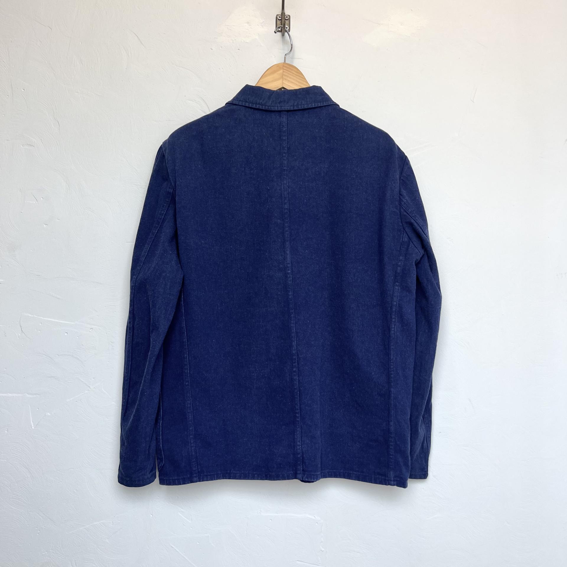 French work Jacket Indigo denim : 커넥티드도어 connected door