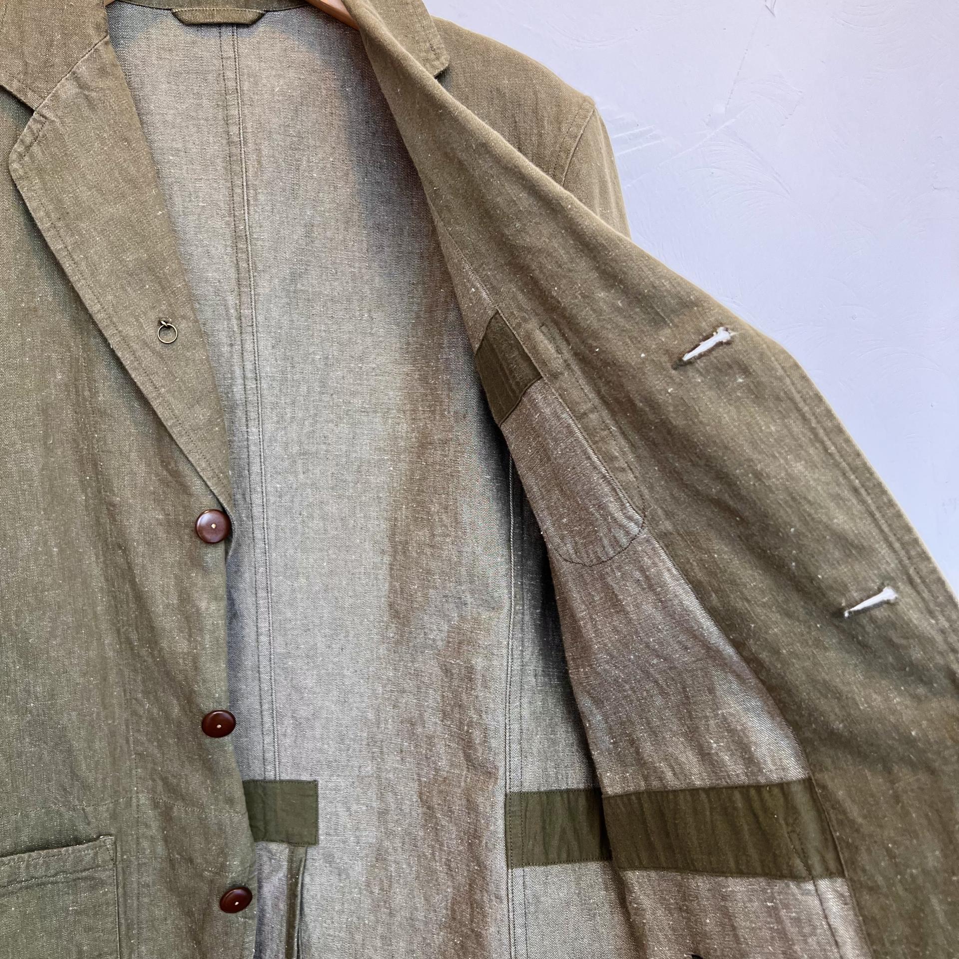 Nigel Cabourn Heavy Linen 3 Button Jacket : 커넥티드도어 connected door