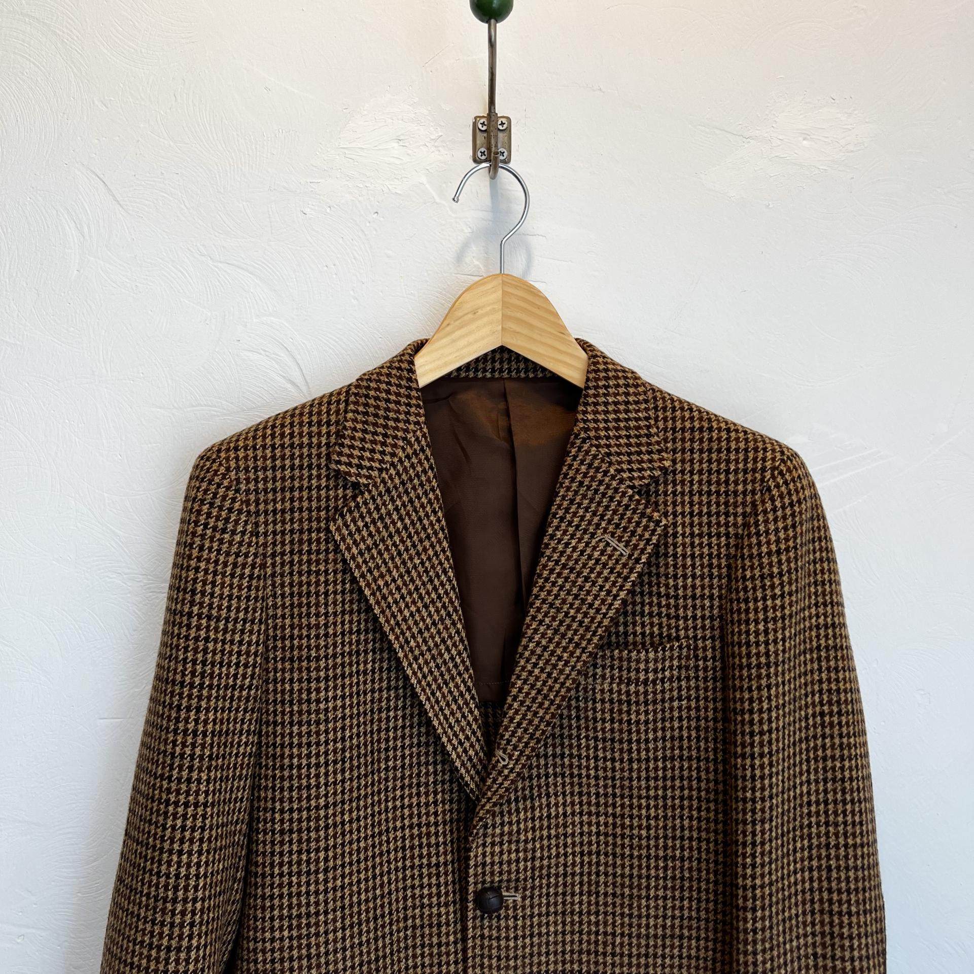 Van Jacket Elbow patch Tweed Jacket : 커넥티드도어 connected door