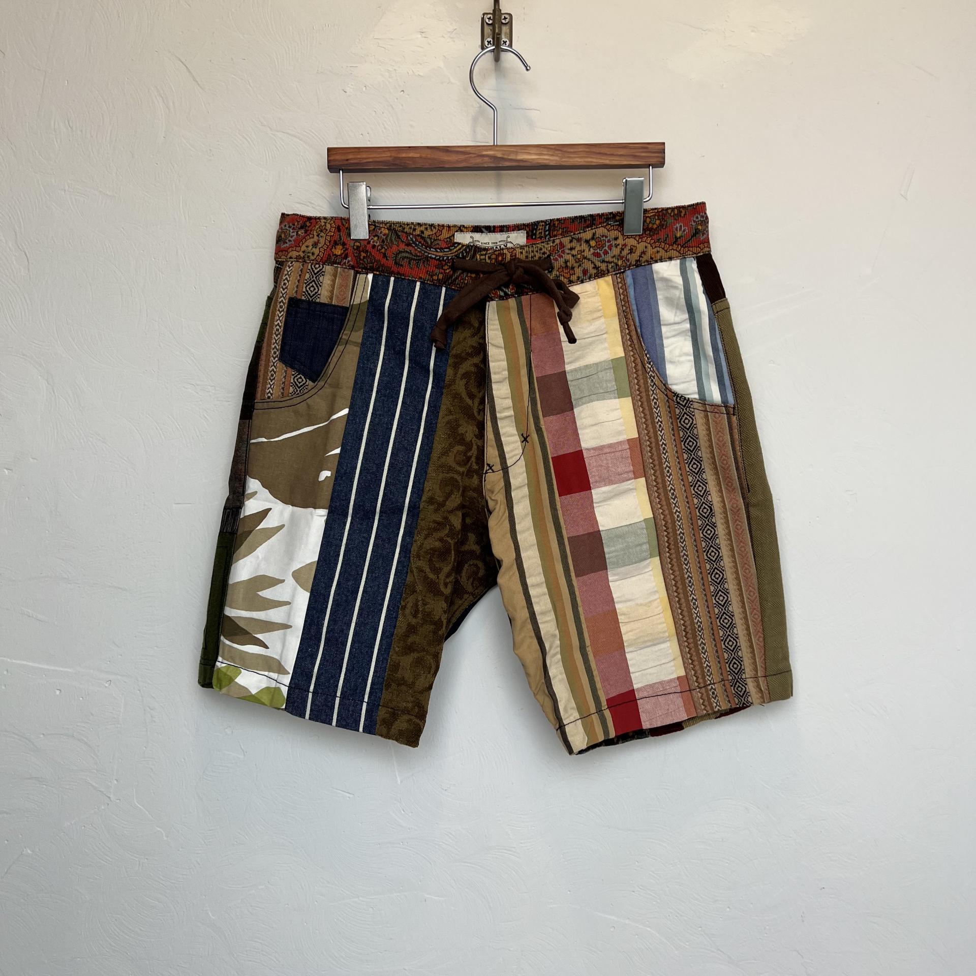 Monitaly Patchwork Shorts : 커넥티드도어 connected door
