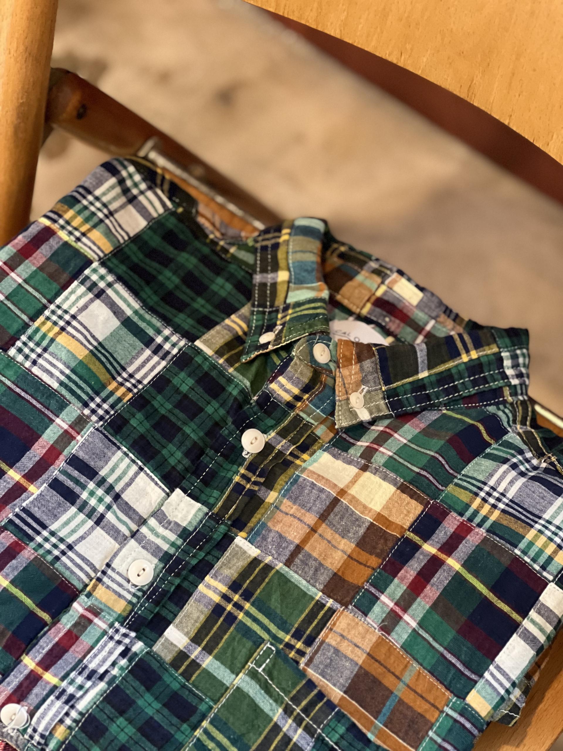 CAL O LINE Patchwork Shirt : 커넥티드도어 connected door