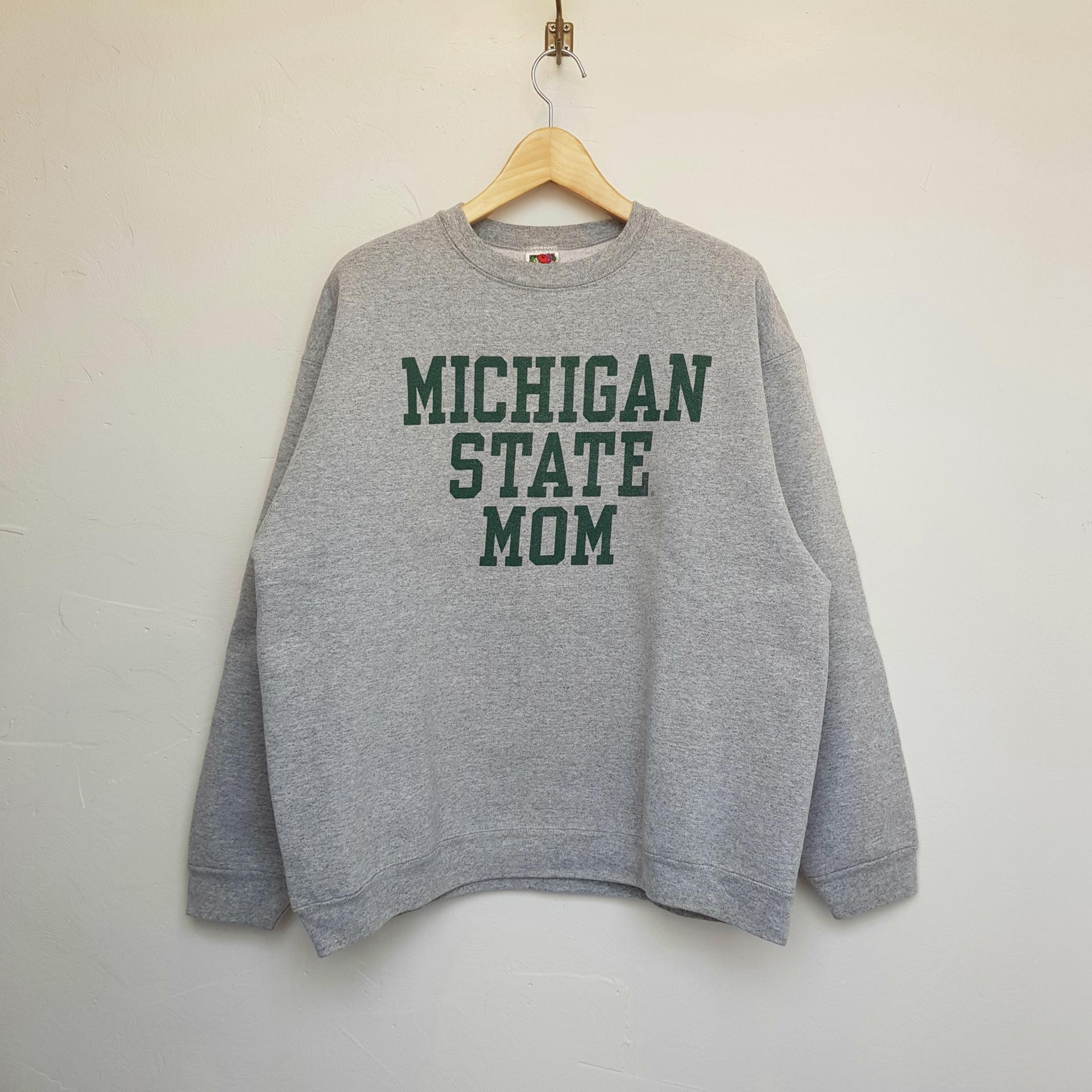 90s Michigan State Mom Sweatshirt : 커넥티드도어 connected door