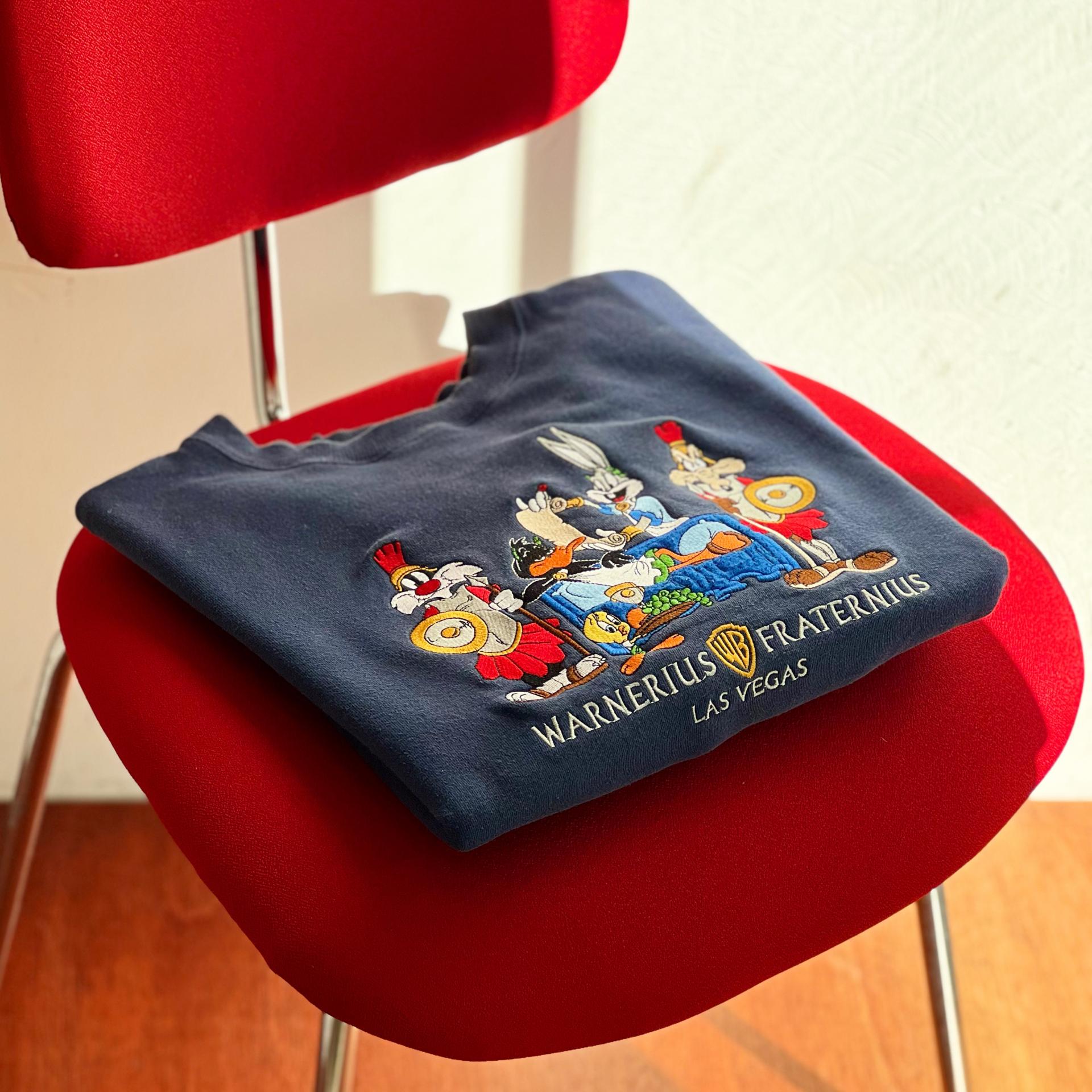 90s Warner Bros friends Sweatshirt : 커넥티드도어 connected door