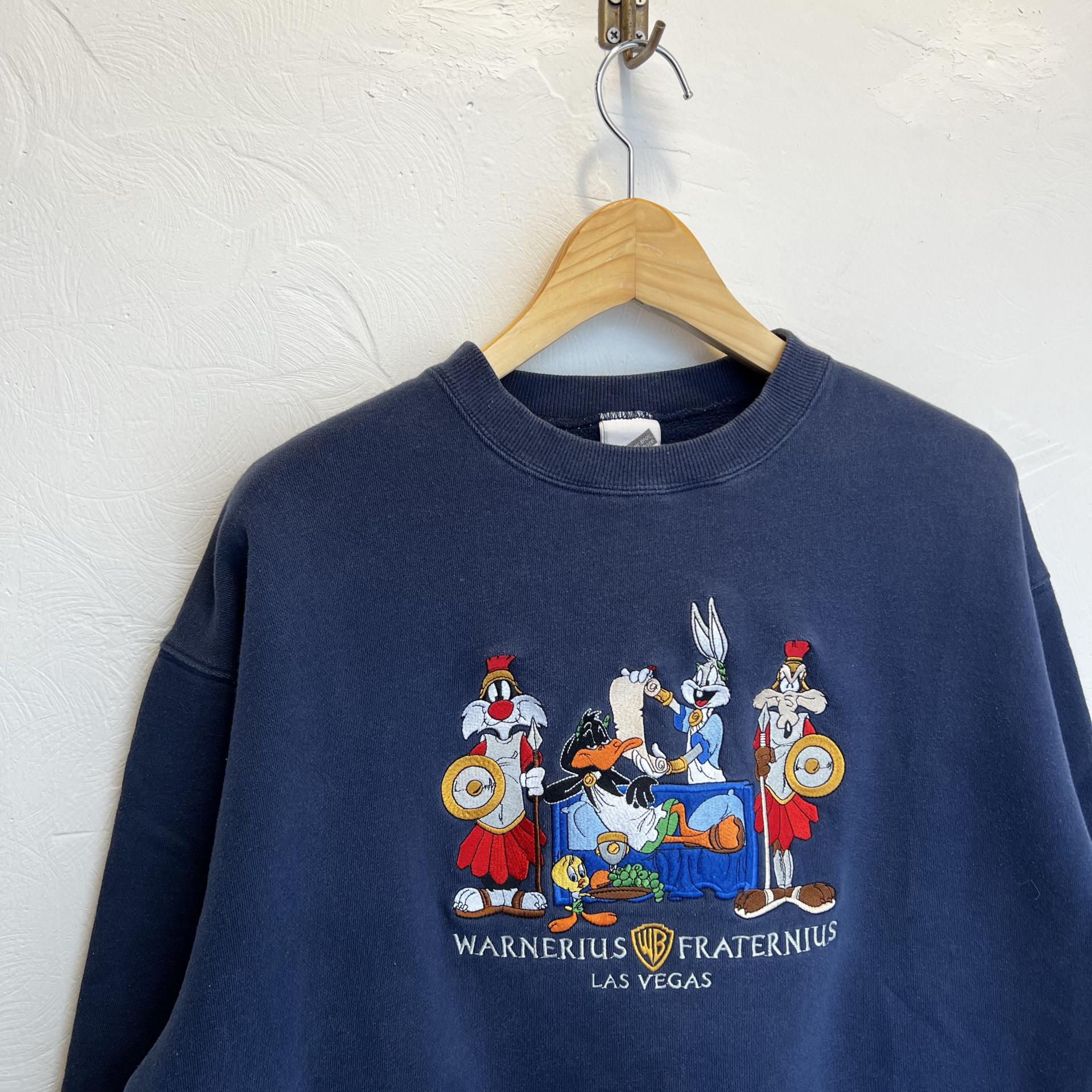 90s Warner Bros friends Sweatshirt : 커넥티드도어 connected door