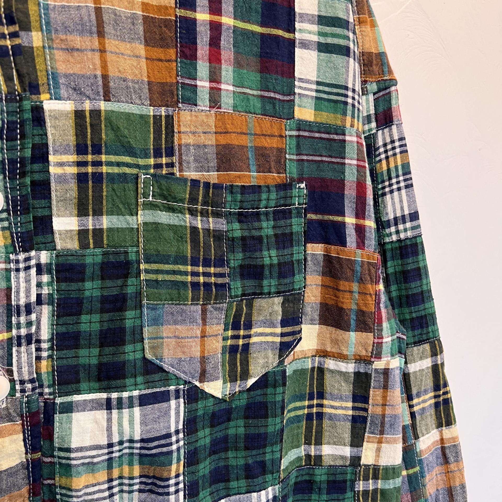 CAL O LINE Patchwork Shirt : 커넥티드도어 connected door