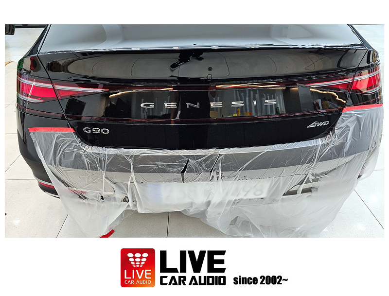 제네시스 G90 RS4 뱅앤올룹슨 옵션 차량 무스웨이 M12 DSP 앰프로 업그레이드~ : 라이브 카오디오 인스톨 갤러리