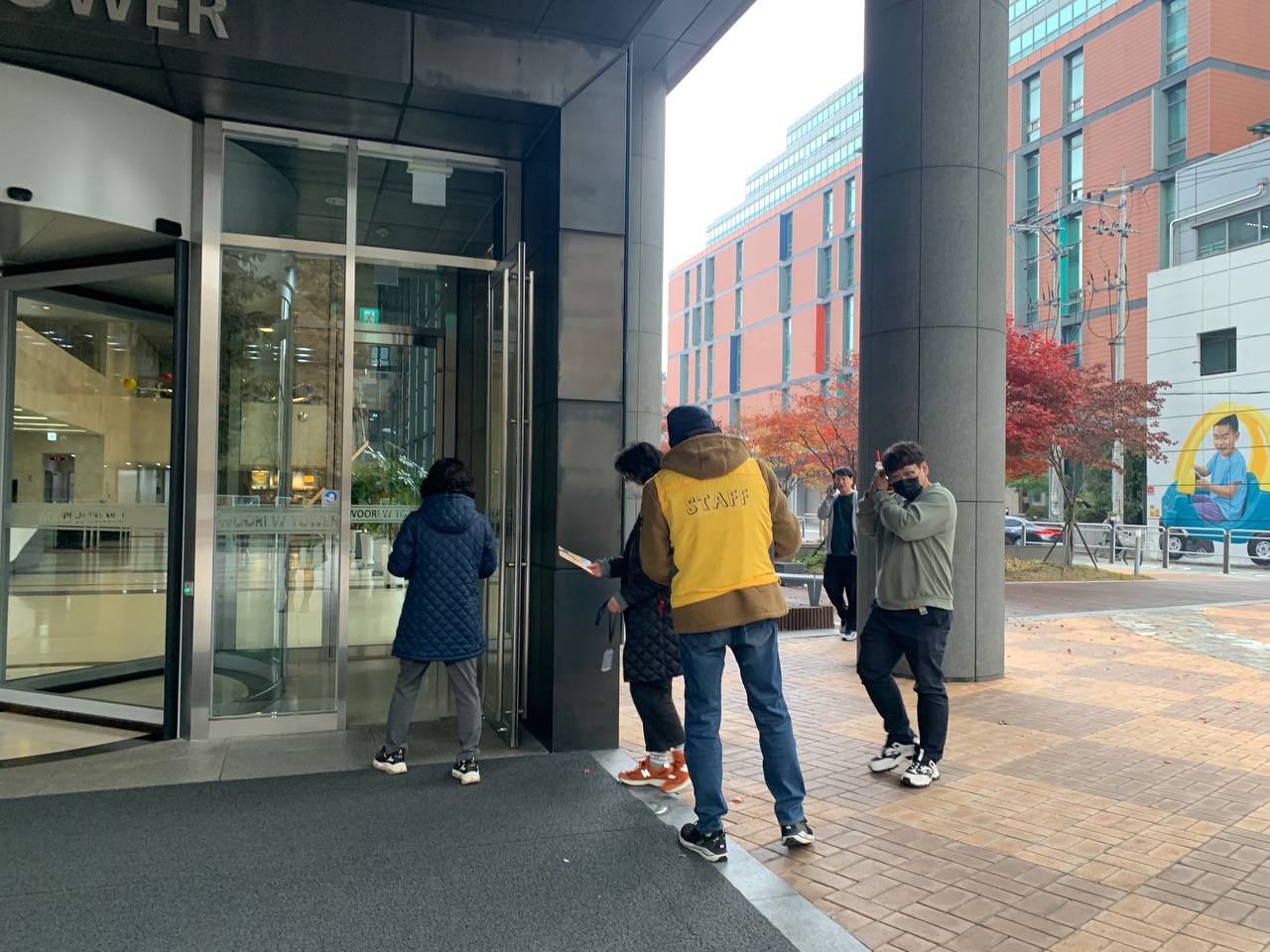 221018 마음플러스콜 사업 콜센터상담사 마음치유프로그램 성동구 거리선전전 사회활동가와노동자심리치유네트워크 통통톡