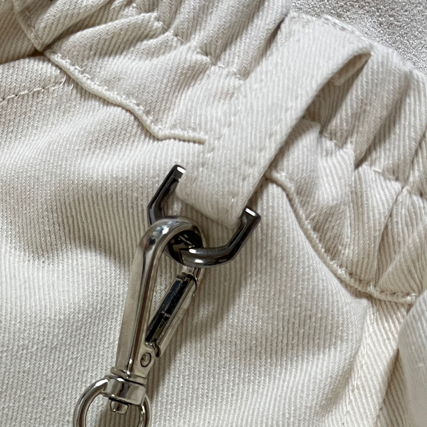 3차 발매 Chain Cargo Pants (Ivory) : 홀리웨이브