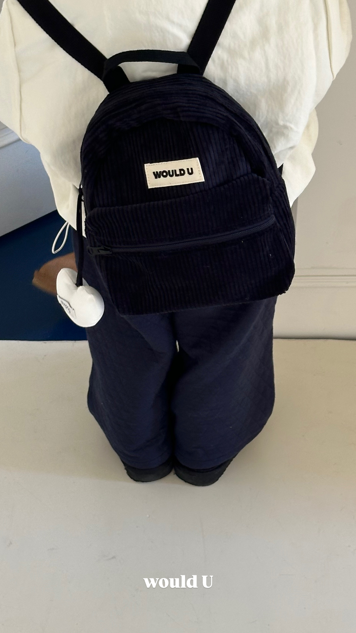 (3th) wouldU new backpack(2colors) : 우드유(would U)