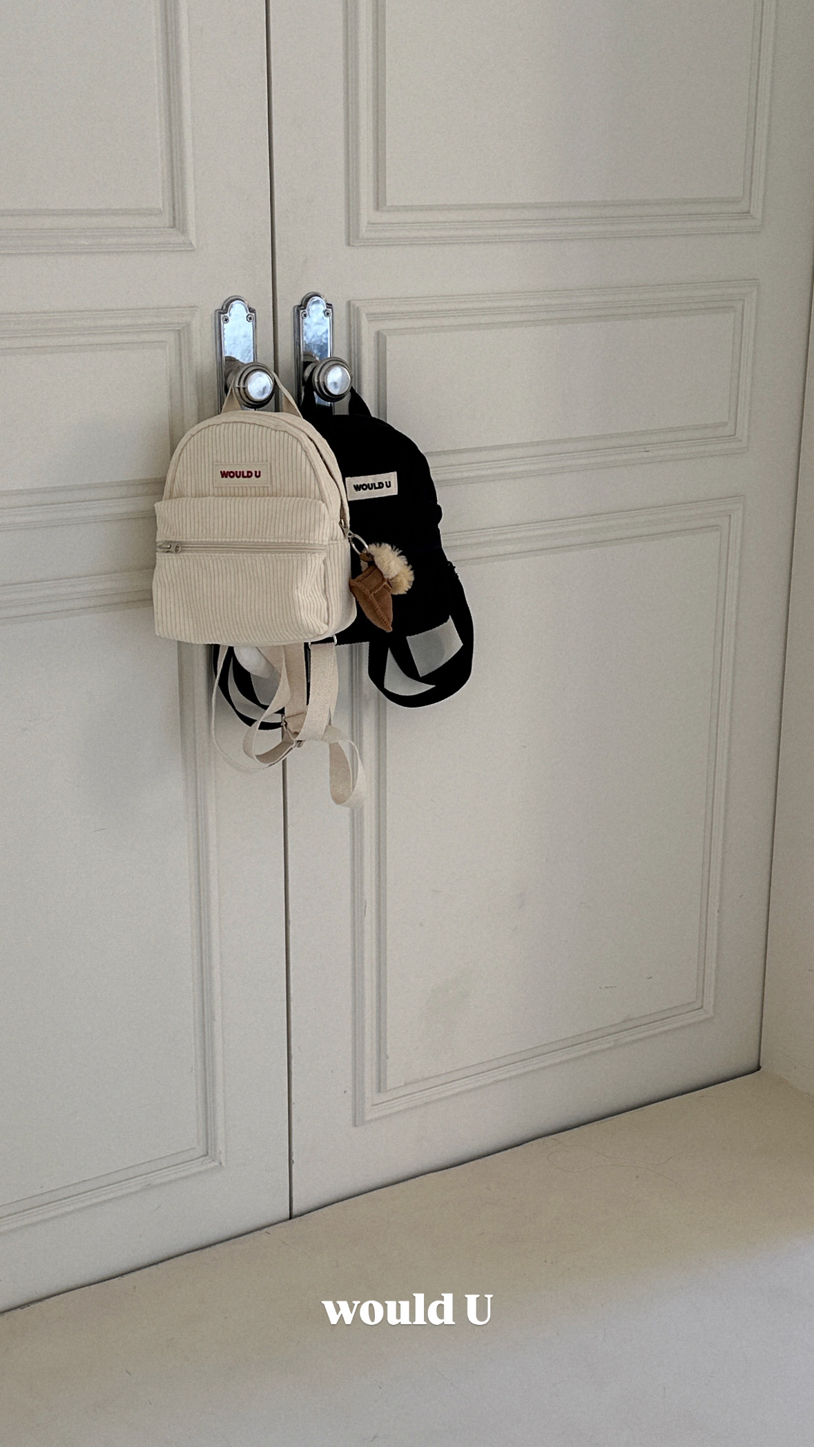 (3th) wouldU new backpack(2colors) : 우드유(would U)