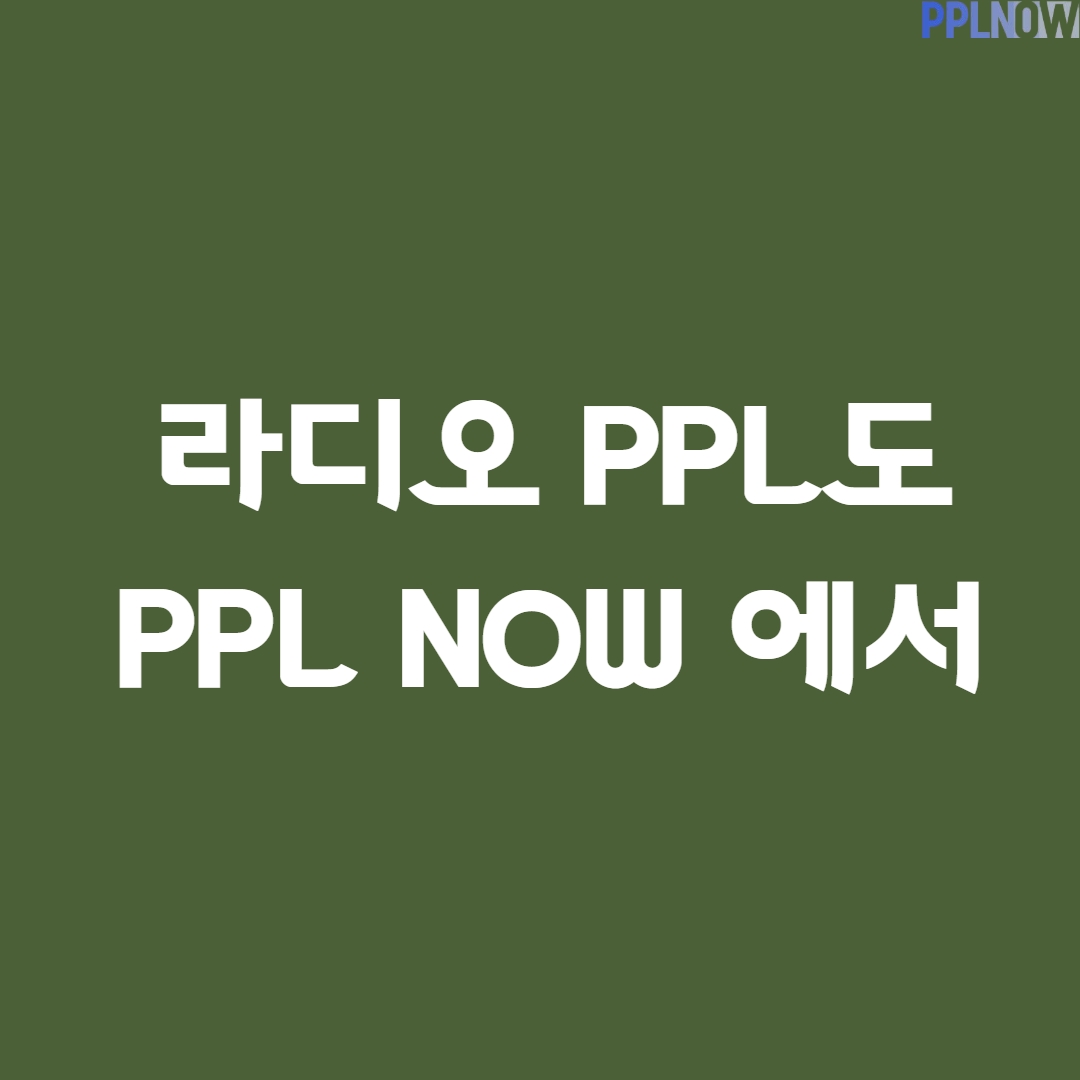라디오도 PPL이 가능하다? Case study_1 : ppl광고에 대한 모든 것에 대해 알려드립니다