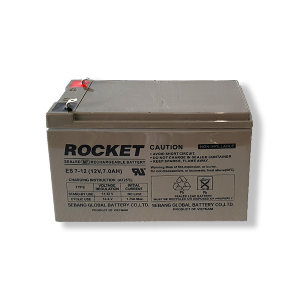 ES7-12(F1) 12V 7AH 로케트 배터리 산업용 UPS용 밧데리 : 로케트배터리 전문회사 판테크