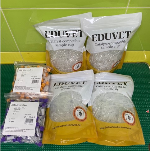 [1.2,3,4차35만개 완판.5차 10만개입고] [ 아이덱스 idexx 소모품관] 카탈리스트 tip, sample cup ...