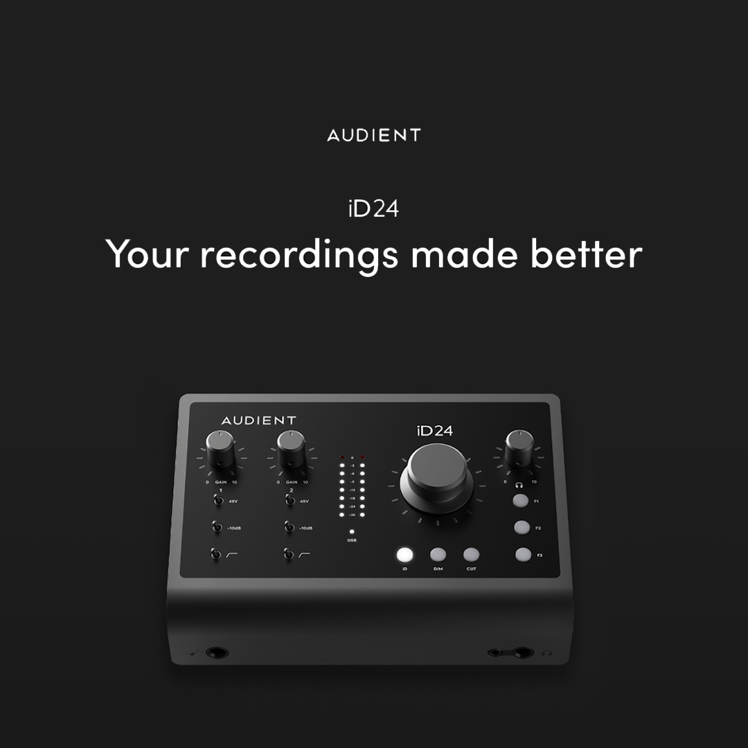 [Audient] iD24 해외 출시 : 캣츠렌탈 음향소식