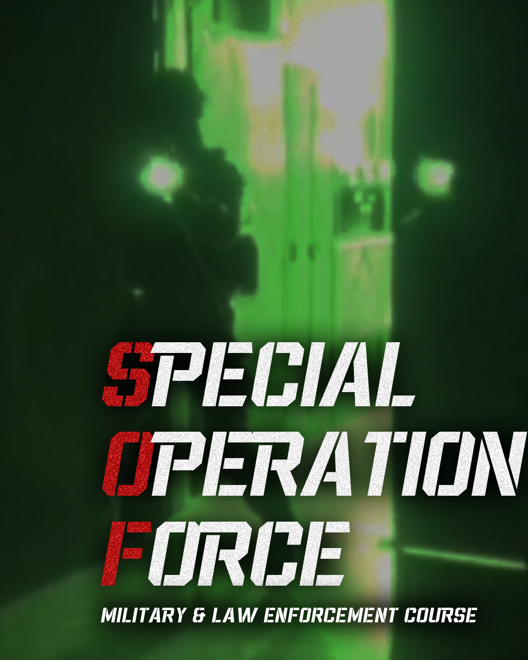 SOF COURSE (군/경 별도문의) : ALL NECESSARY TACTICS