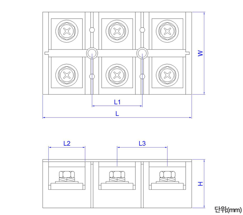 STB-400A-3P : SAMIL TERMINAL BLOCK
