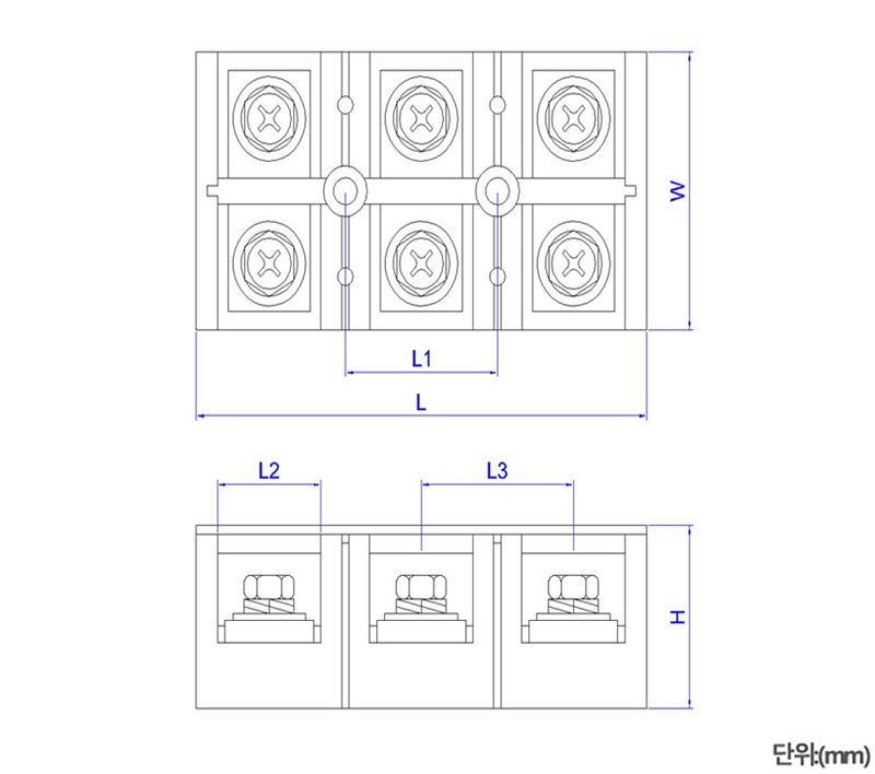 STB-300A-3P : SAMIL TERMINAL BLOCK