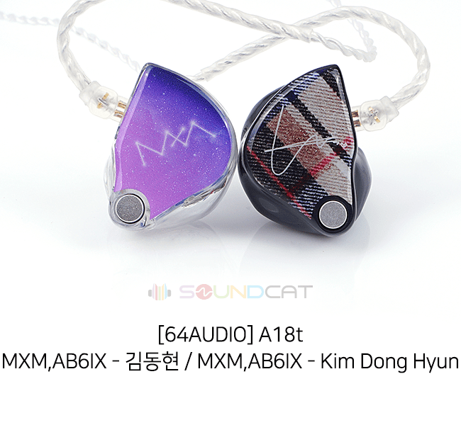 MXM,AB6IX_김동현(Kim Dong Hyun)님의 커스텀인이어 / 64AUDIO ‘A18t’ : 사운드캣