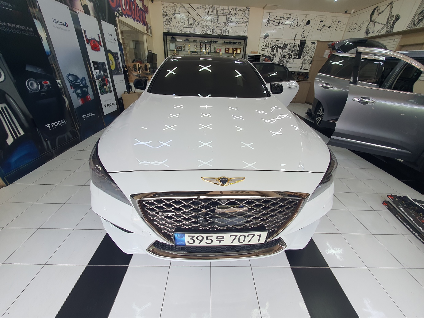 제네시스 GV80 헬릭스V12 DSP튜닝 포칼스피커 스마트V8 : 오디오프로젝트 하이엔드 인스톨 갤러리