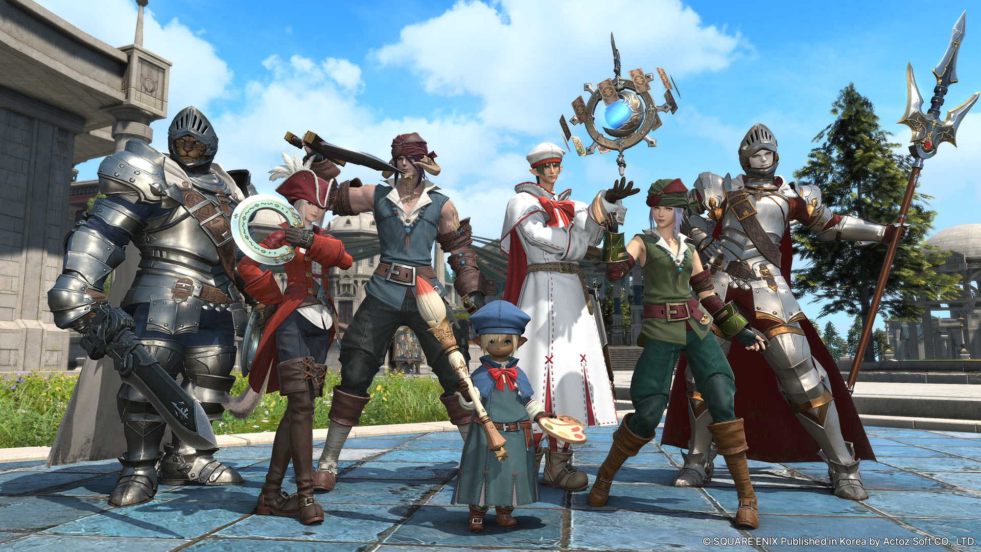 파판14 룩템 장비 공식 이미지 모아보기 - 황금편(~7.31패치) : 롱카의 옷장?