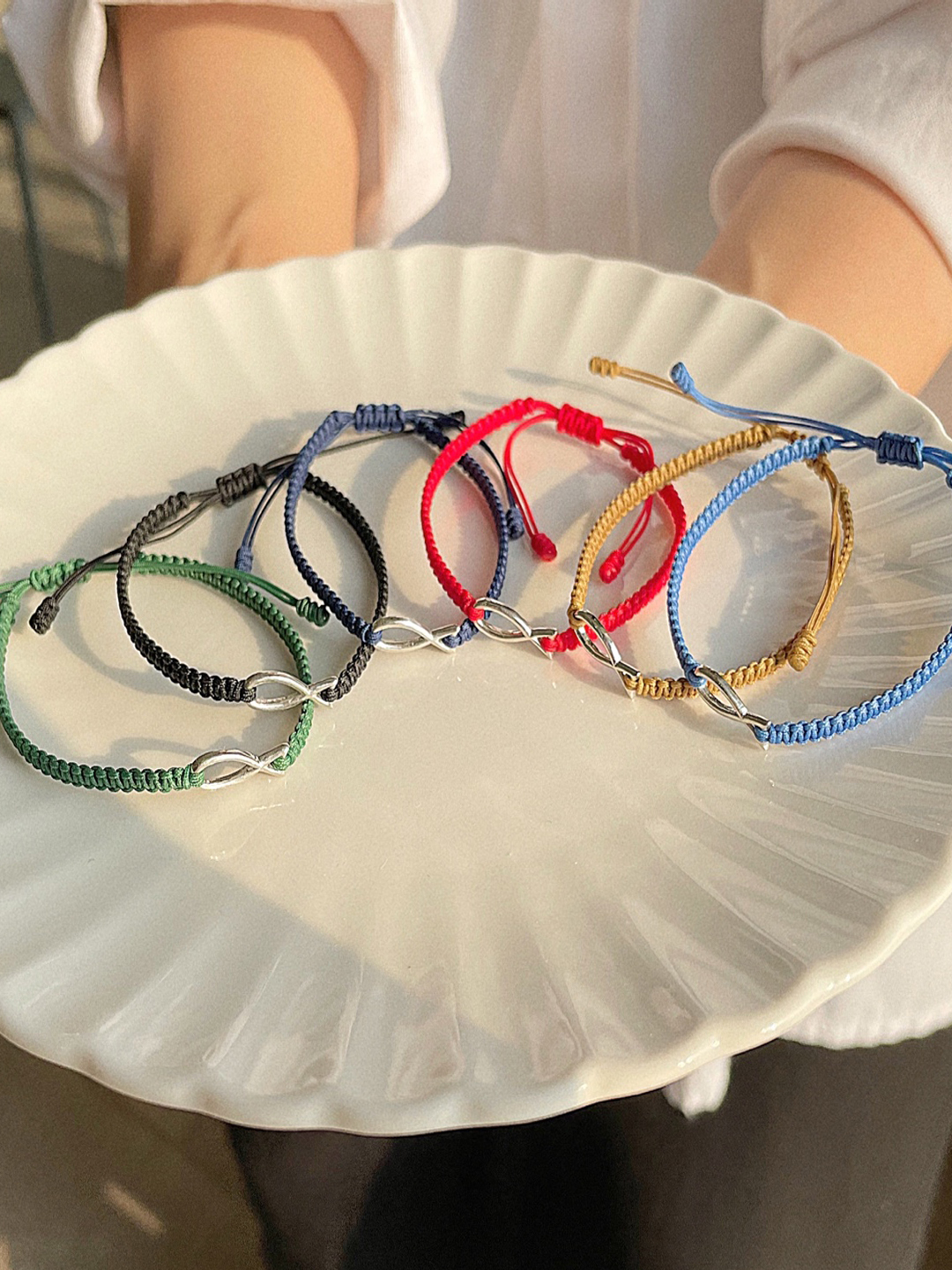 Dream whale twist roop silver bracelet : 루키스타,드엣지