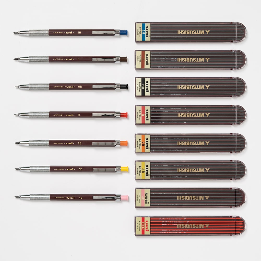 미쓰비시 리드 홀더 샤프 펜슬 Uni MH-500 | 휘뚜
