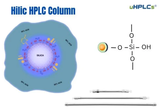 [uHPLCs] USHD HILIC-SiO2 Hilic HPLC Column : 티디엘사이언스