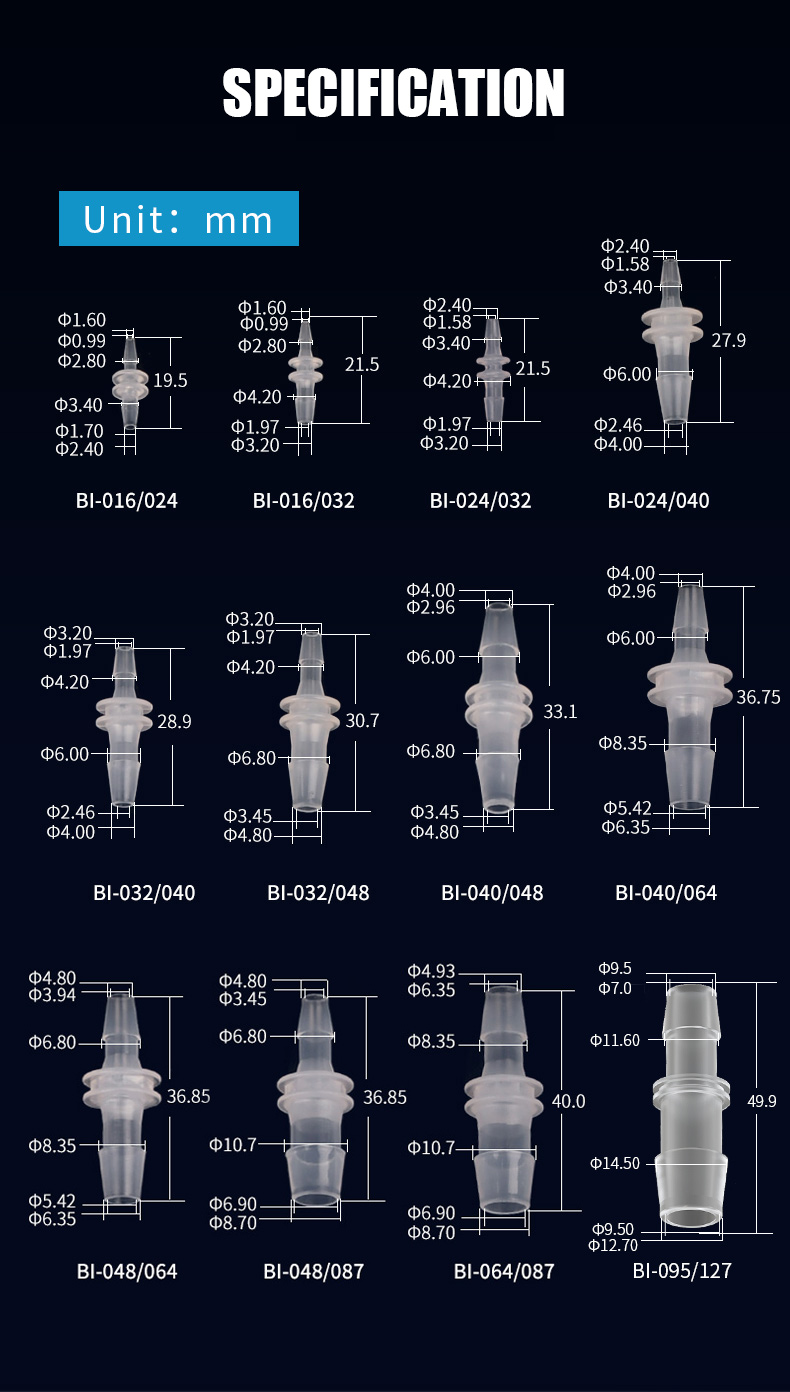 [Fitting] Barbed Union 스트레이트 피팅 바브드유니온 레듀서 피팅 reducer fitting straight ...