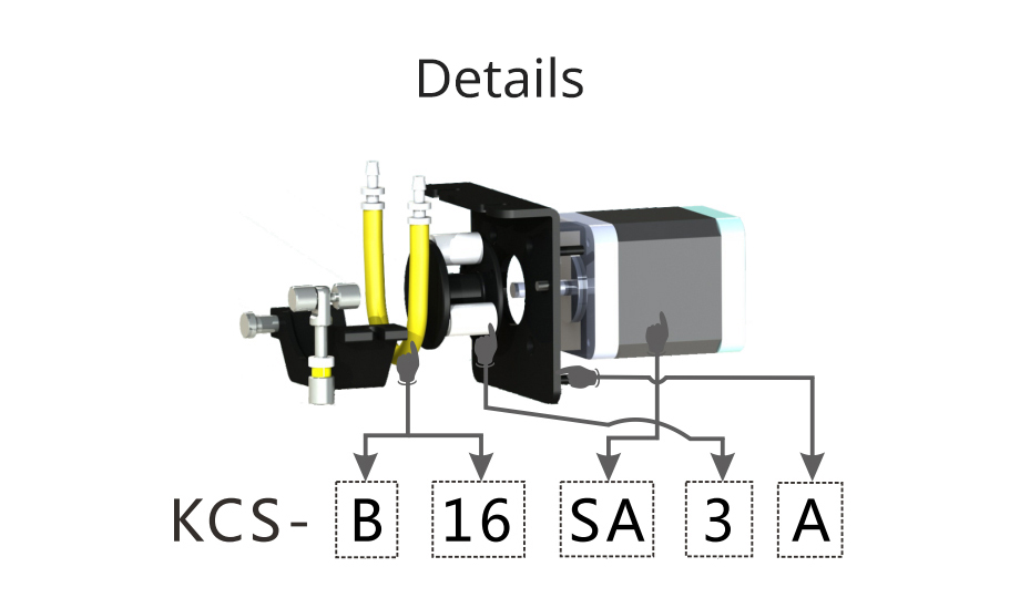 [Kamoer] KCS mini peristaltic pump with stepper motor 12V/24V : 티디엘사이언스