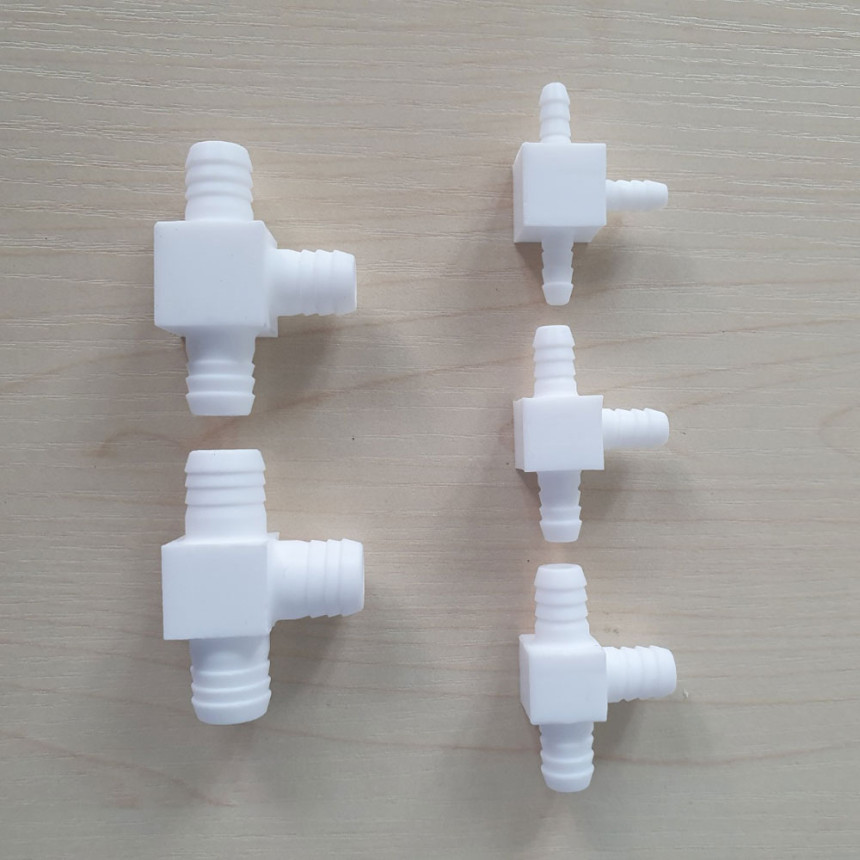 [Fitting] PTFE 테프론 호스 T자 피팅 [튜브 연결관 테플론 teflon Tee 커넥터 피팅] Tee ...