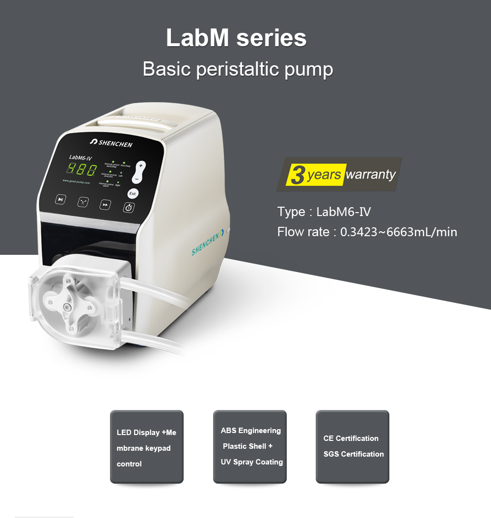 [INNOFLUID] LabM6-IV - Basic Peristaltic Pump : 비코사이언스