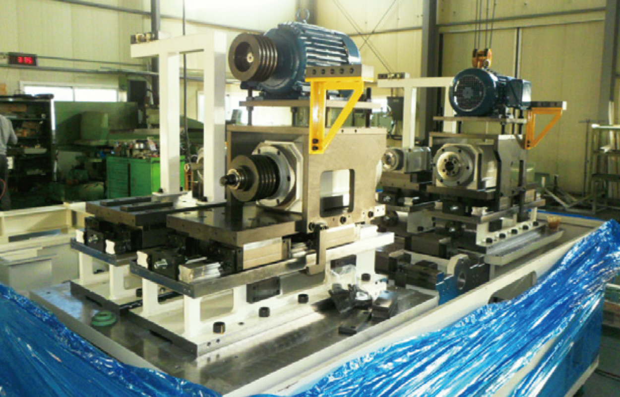 KEY WAY 전용 가공기 : (주)영테크 | 장비 / 전용기 제작